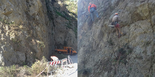 SikilyNews.it - Rocciatori sulla Sp 19 di Savoca: si lavora per mettere ... SikilyNews.it - Rocciatori sulla Sp 19 di Savoca: si lavora per mettere ...