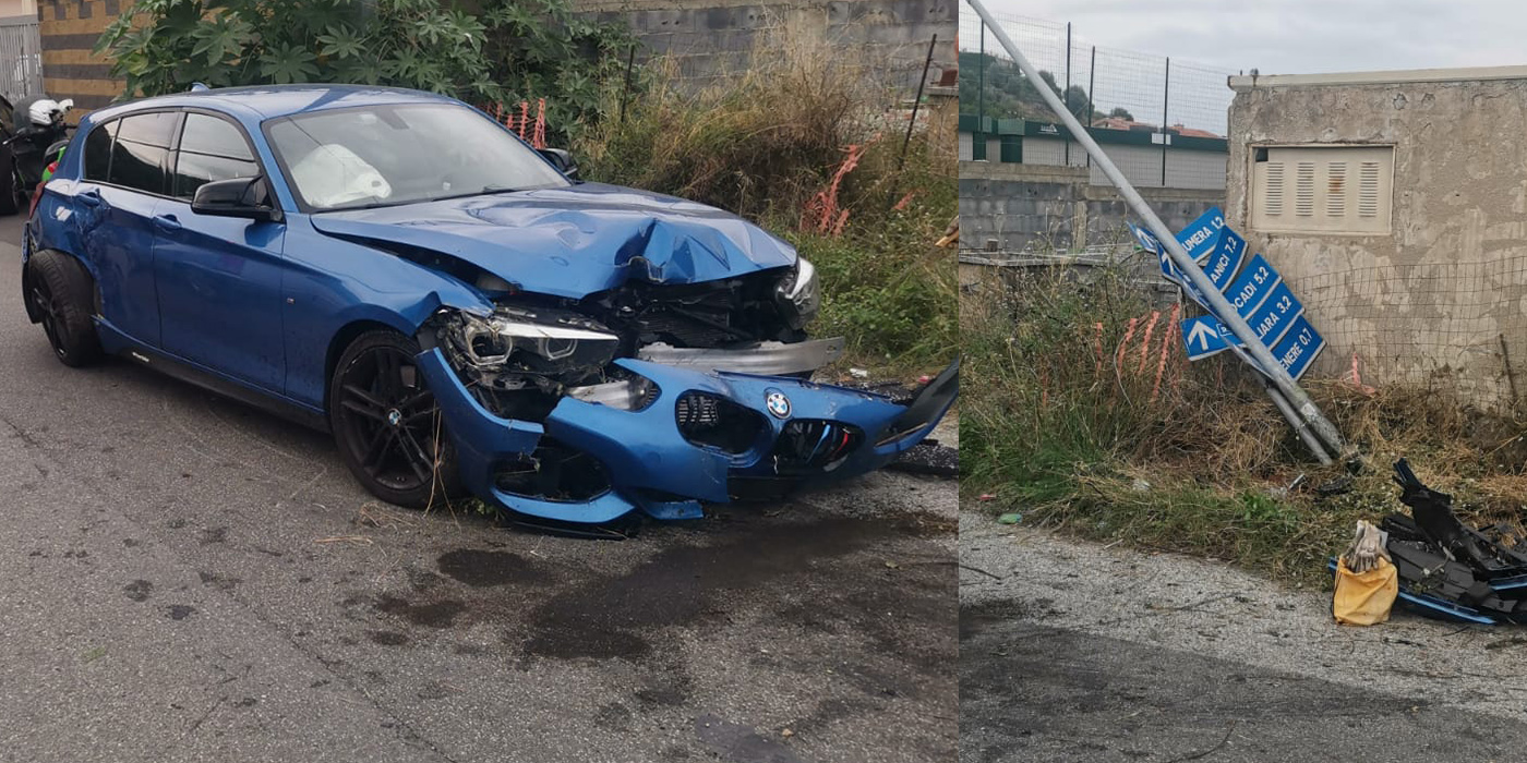 SikilyNews.it - Roccalumera, auto finisce fuori strada e si schianta ... SikilyNews.it - Roccalumera, auto finisce fuori strada e si schianta ...